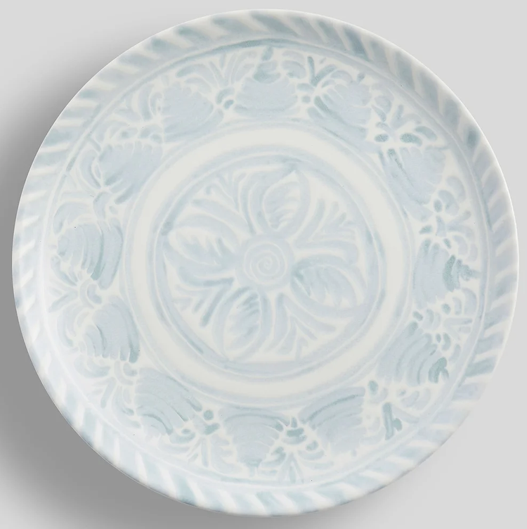 Blue Flower Dinner Plates – Dizzy & Jayne